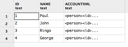 Querying XML CLOB Data Directly in Oracle - adrian milne
