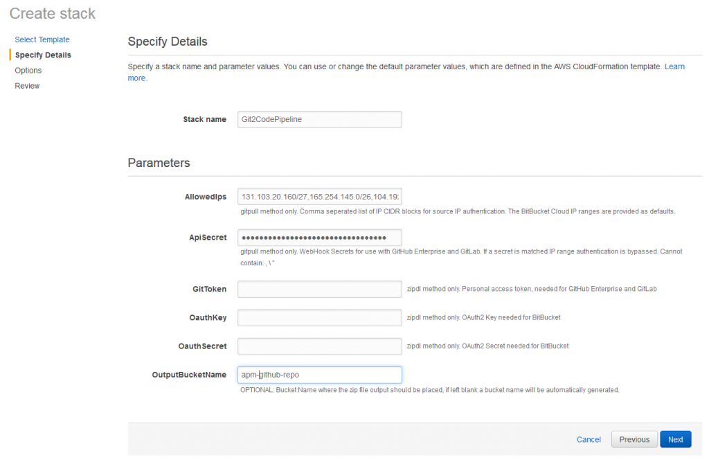 Integrating AWS and GitHub - adrian milne