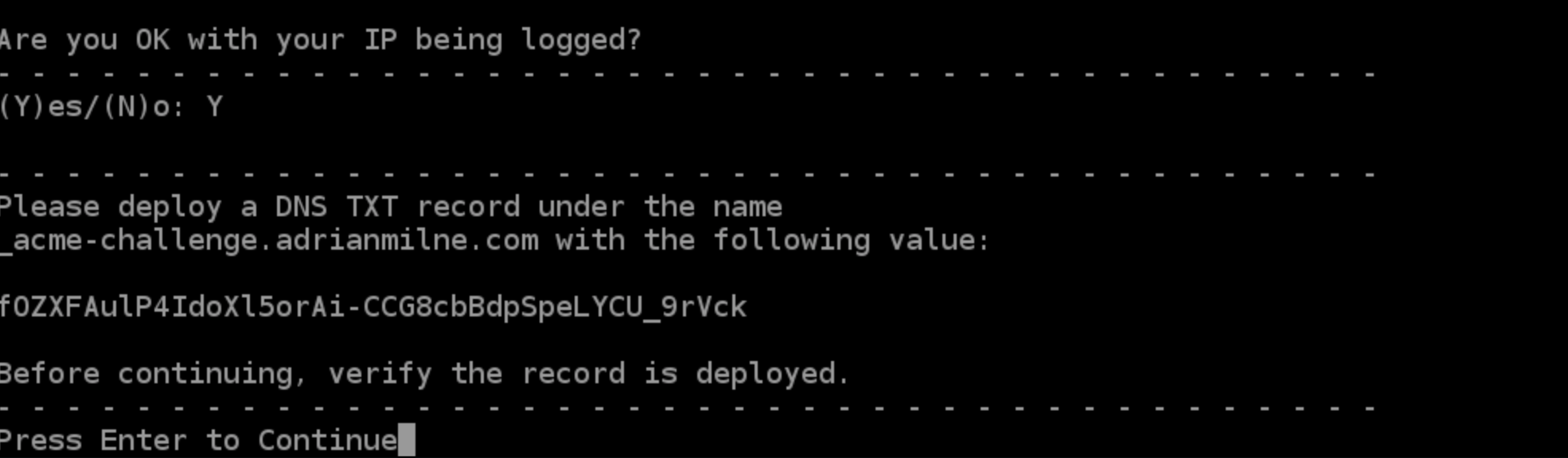 Securing Wordpress On Aws Lightsail With Lets Encrypt Ssl Certificates Adrian Milne